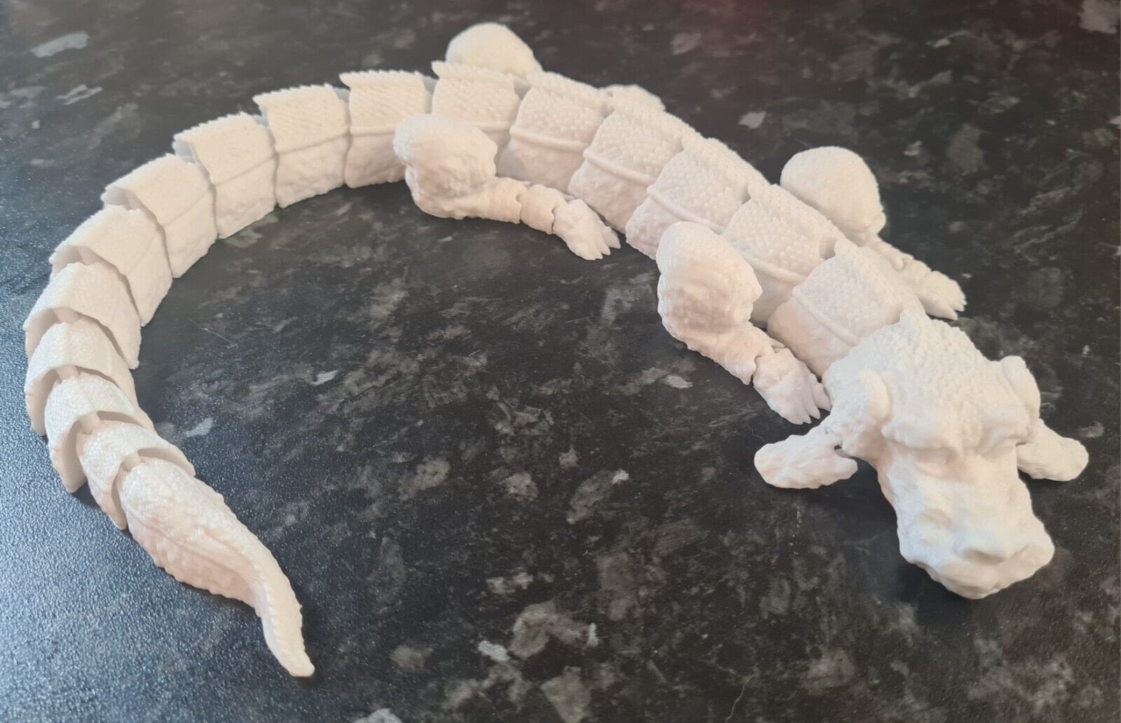 The Neverending Story FALKOR Model Articulated 3D Print Retro Movie ...