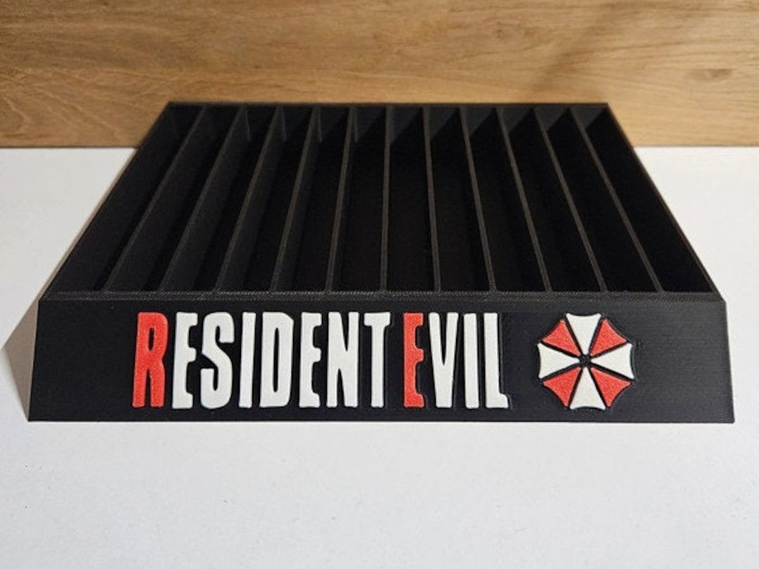 Resident Evil Game Stand Holds 12 Games - Etsy
