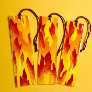 Bookmarkers/laminated/handmade/fabric/essential Worker/firefighter ...