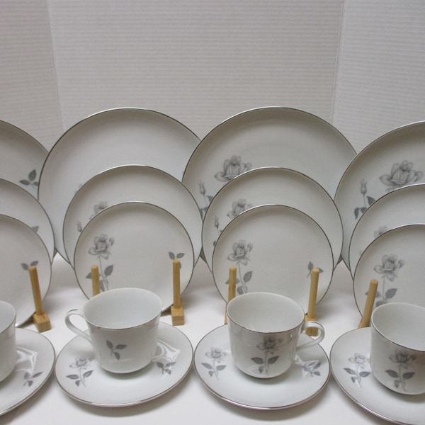 Fine China Platinum Rose Japan at Harold Herron blog