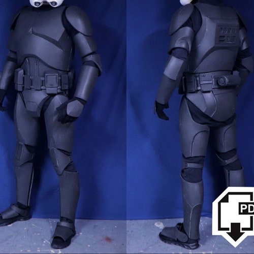 Clone Trooper Body Armor Pepakura EVA Foam Templates - Etsy Canada
