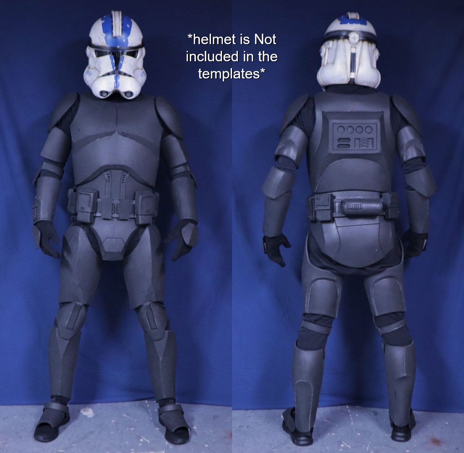 Foam Clone Trooper Armor Digital Templates full Armor - Etsy