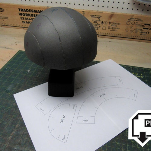 Foam Basic Dome Digital Templates 4 Pieces - Etsy
