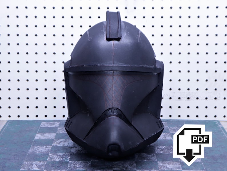 Foam Clone Trooper Helmet Digital Templates (phase 1 Realistic) - Etsy