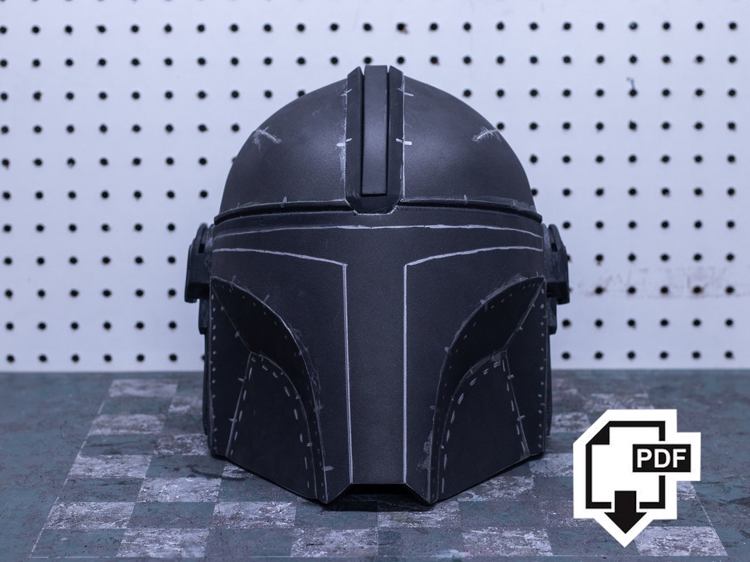 Foam Mandalorian Helmet Digital Templates - Etsy