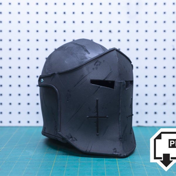 Medieval Helmet Cosplay Template - Etsy