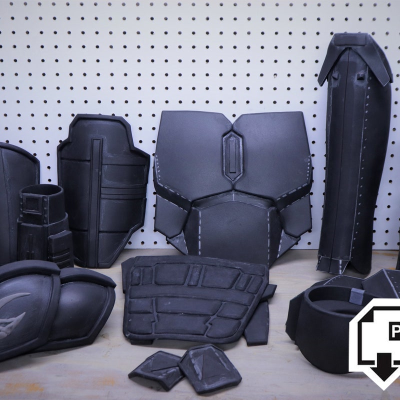 Armor Foam Template - Etsy