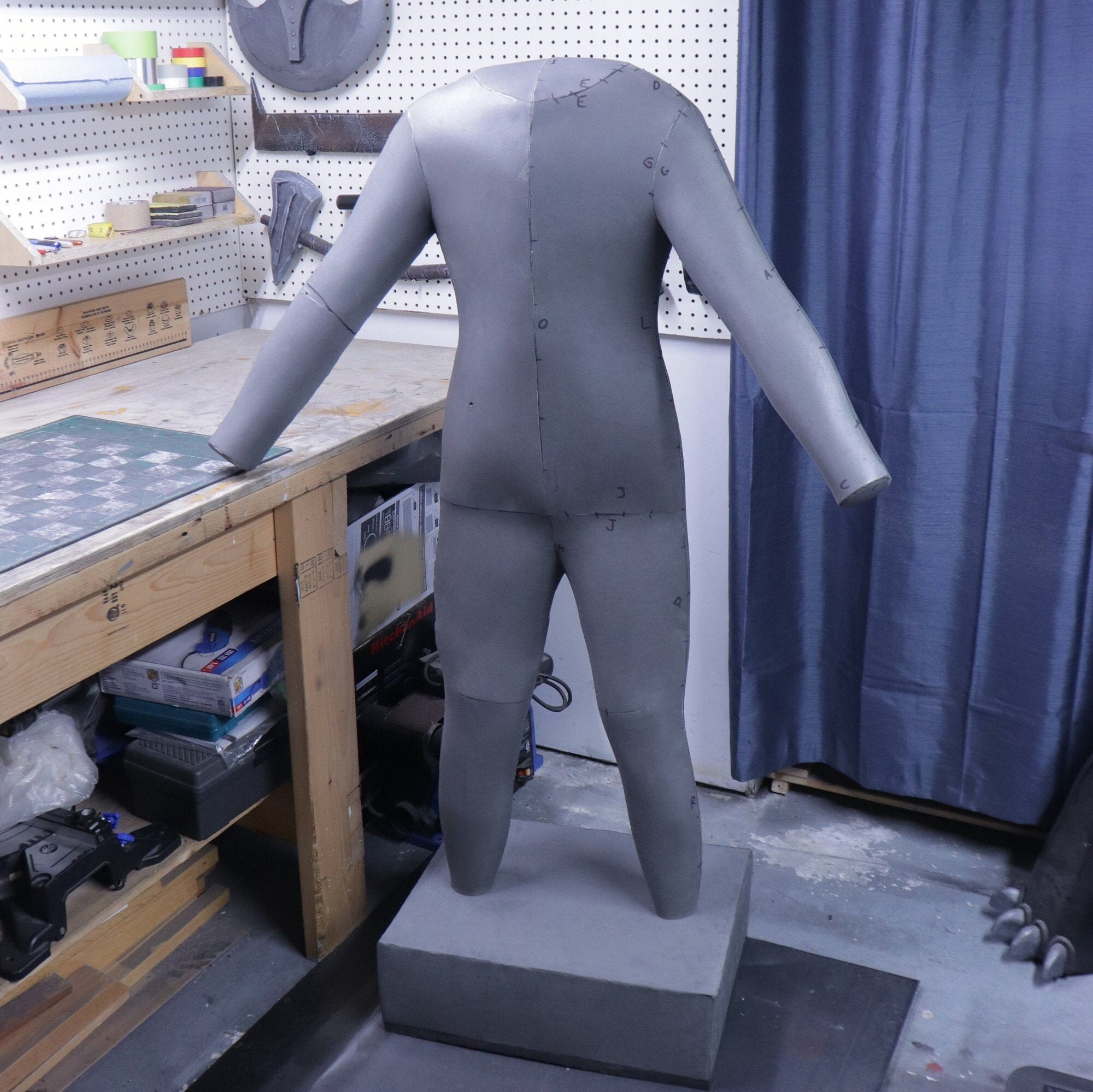 Foam Cosplay Dummy / Mannequin Digital Templates - Etsy