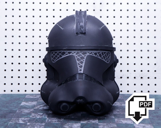 Clone Phase Two Helmet Prop-raw Print - Etsy