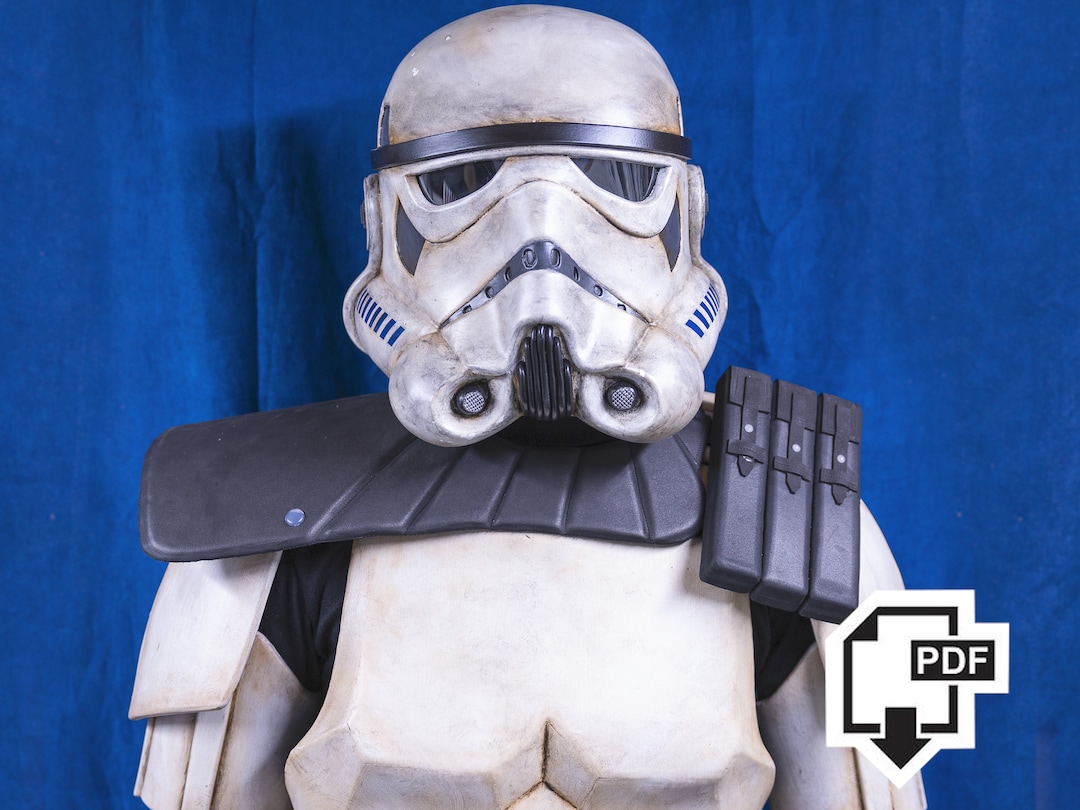 Foam Sandtrooper Pauldron Digital Templates - Etsy