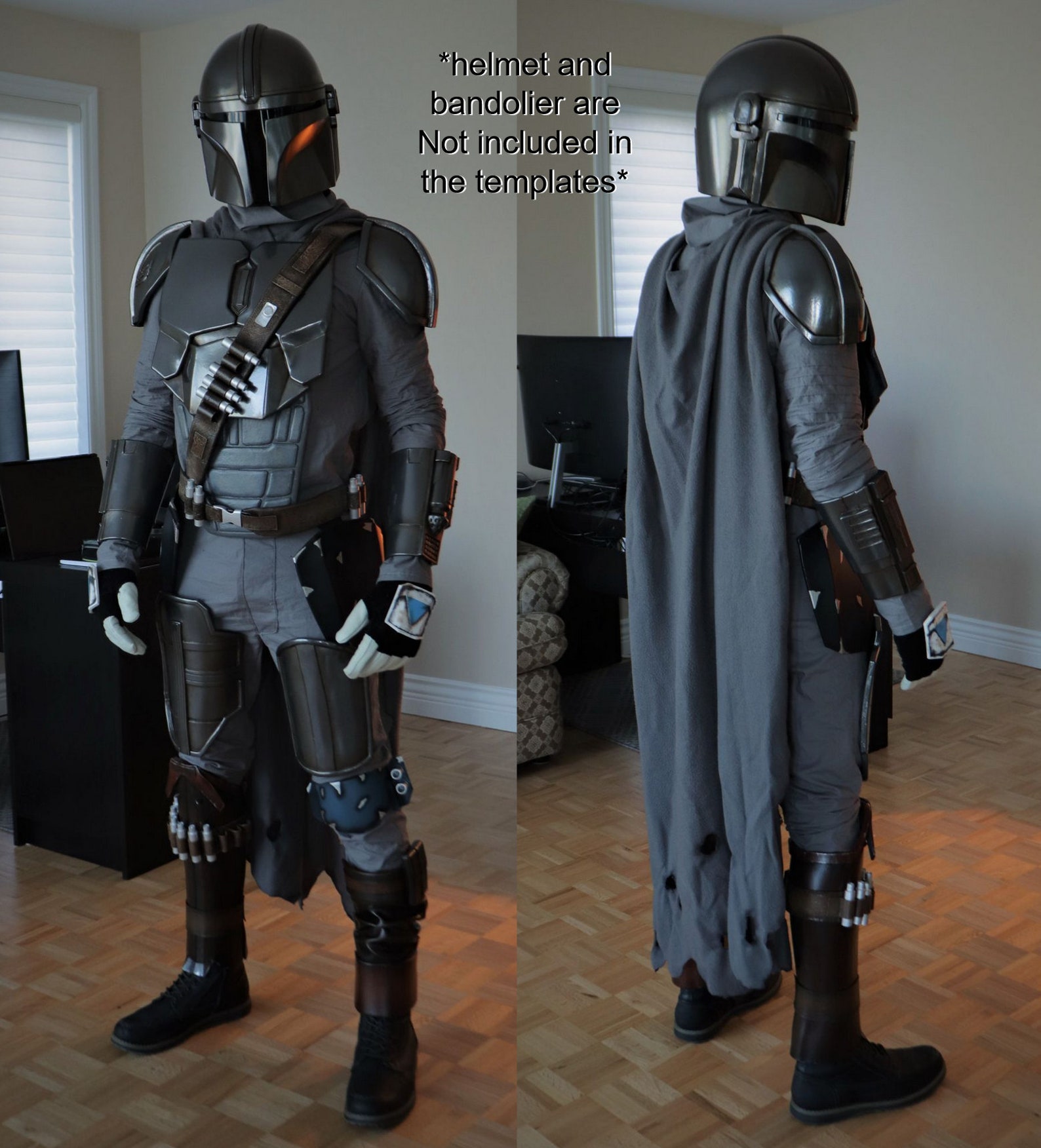 Foam Mandalorian Armor Digital Templates full Armor - Etsy