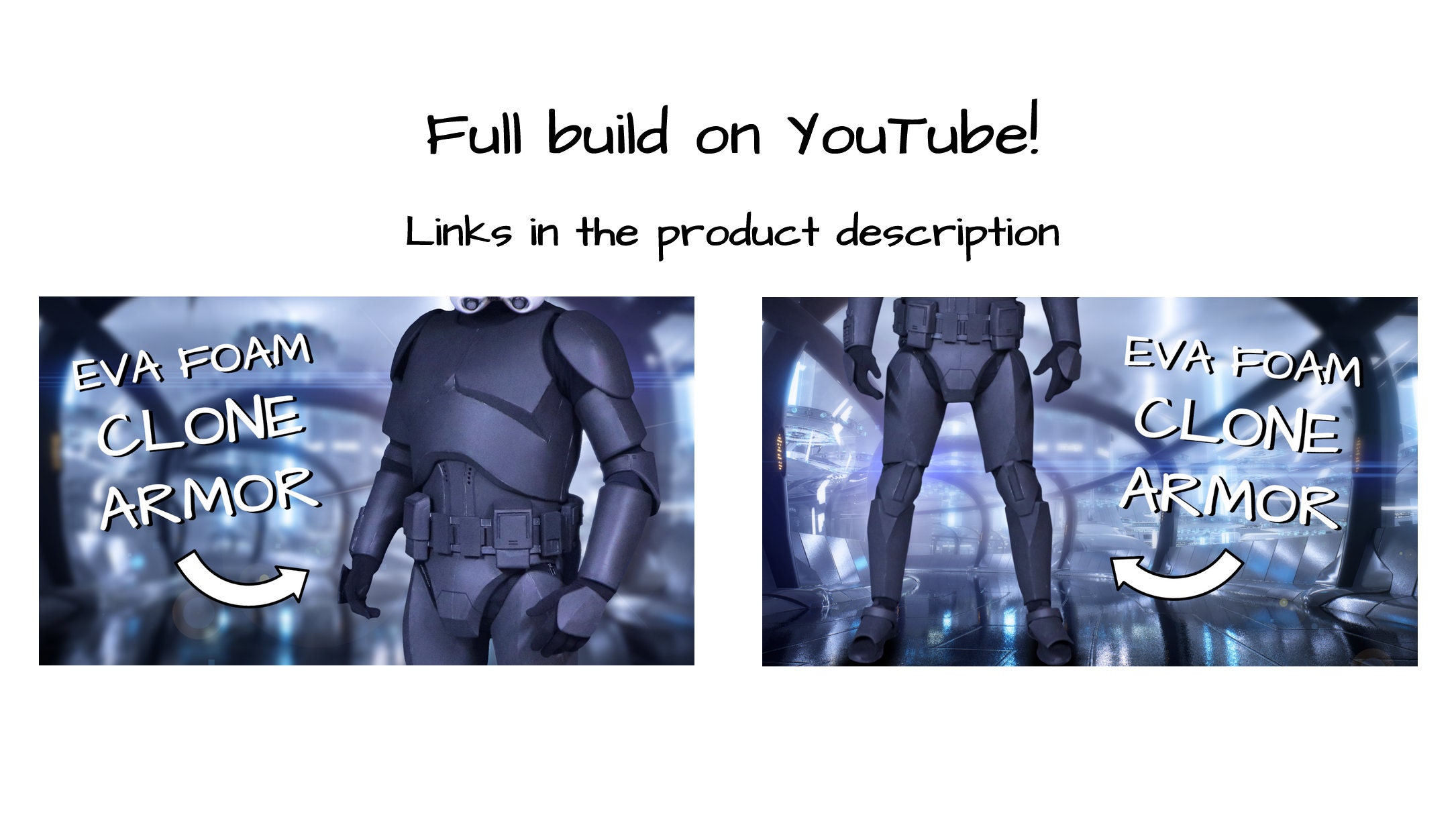 Foam Clone Trooper Armor Digital Templates full Armor - Etsy
