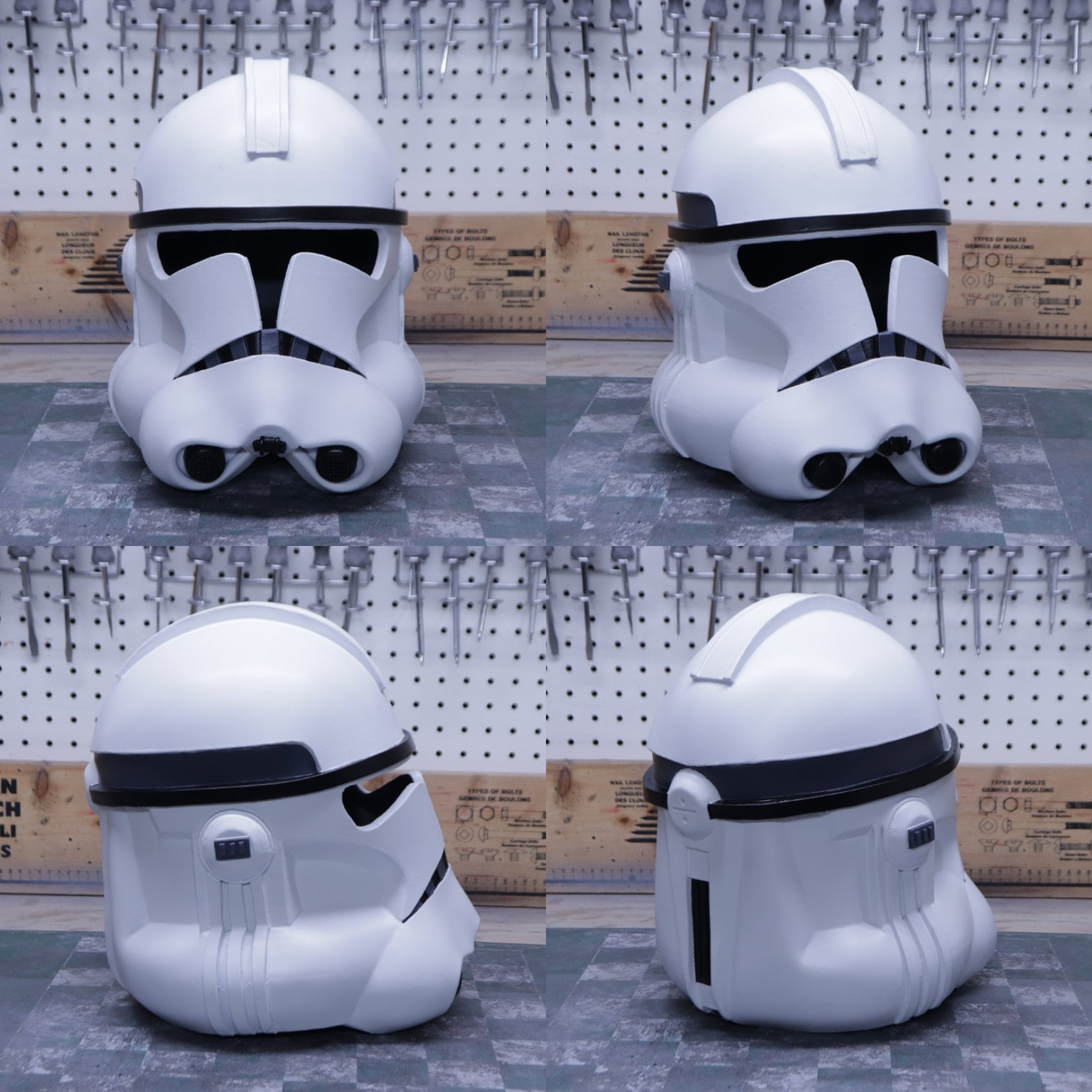 Foam Clone Trooper Helmet Digital Templates phase 2 - Etsy UK