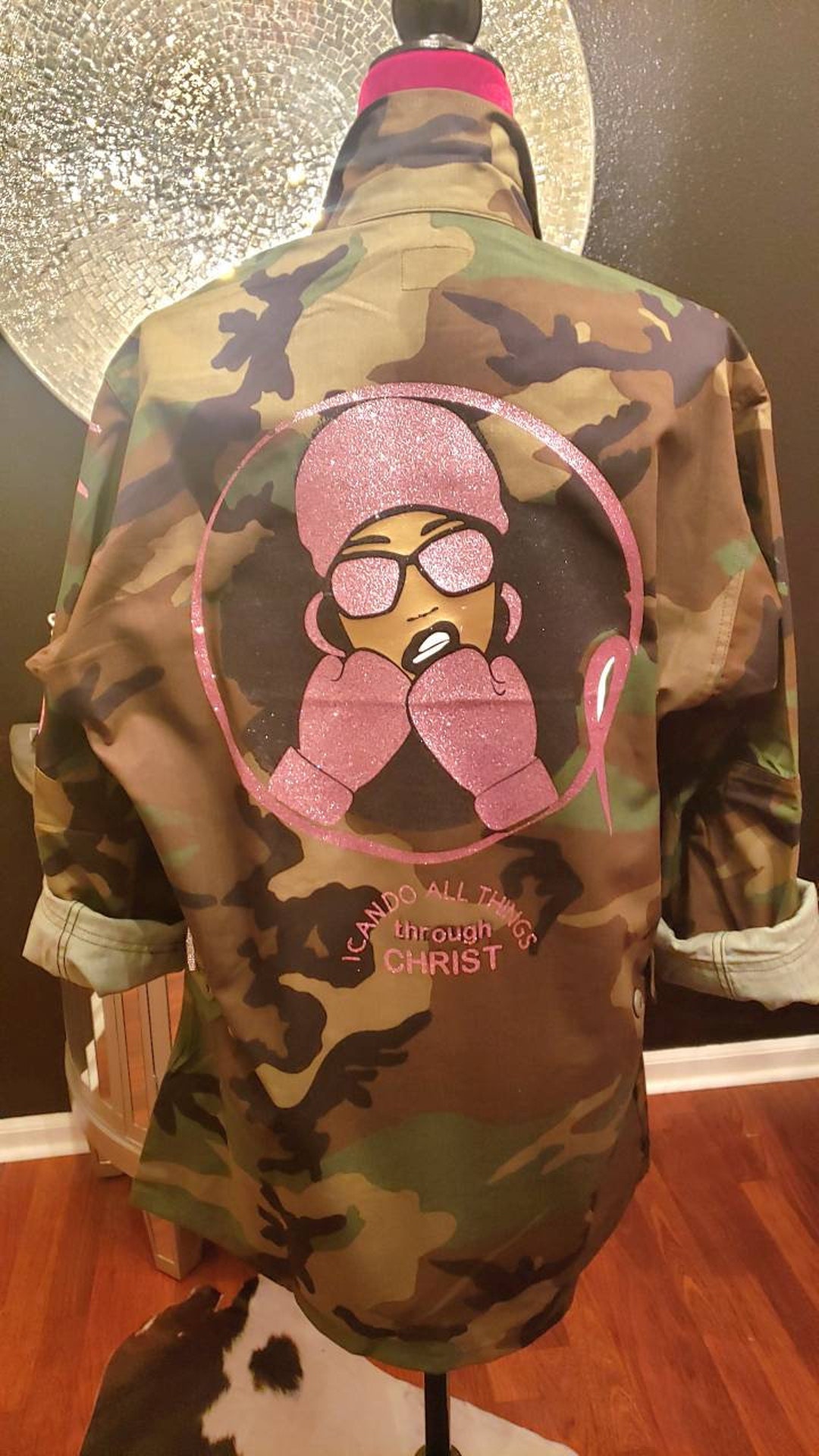 Custom Breast Cancer Camo Jacket: Survivor Warrior Gift - Etsy