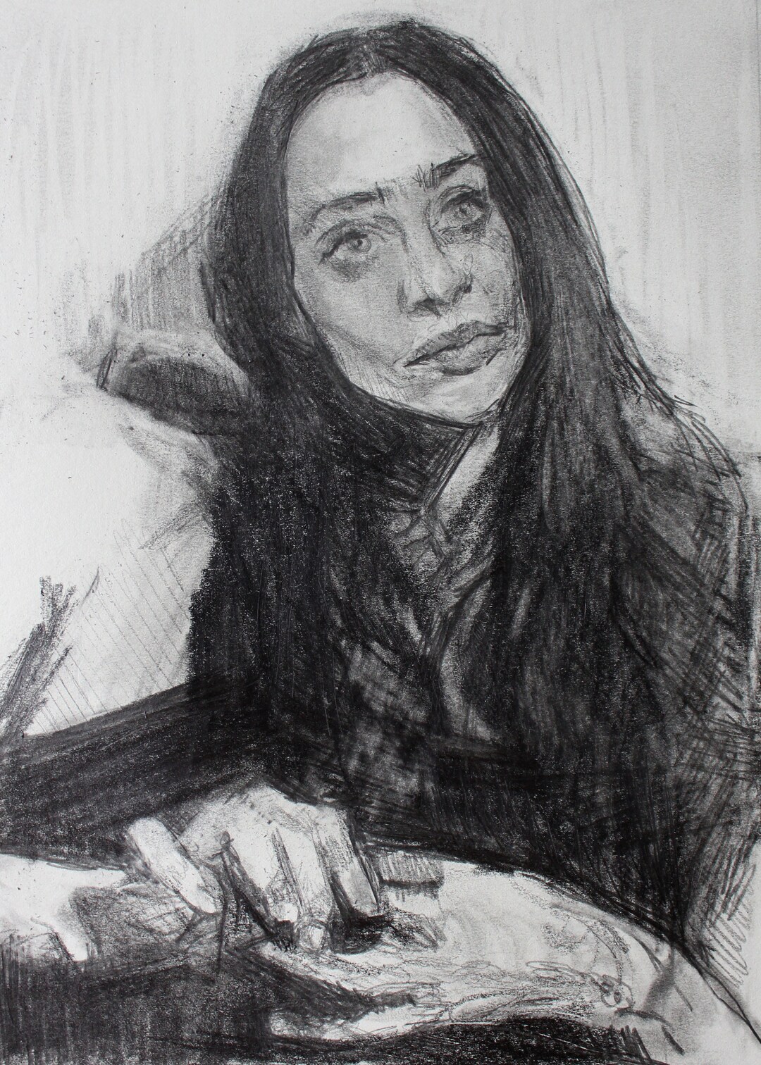 Fiona Apple Portrait Print by Geena - Etsy