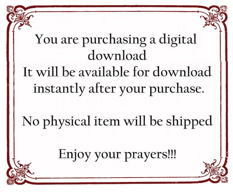 Ave Maria Prayer, Catholic Prayer Card, Printable A4, Wall Art ...