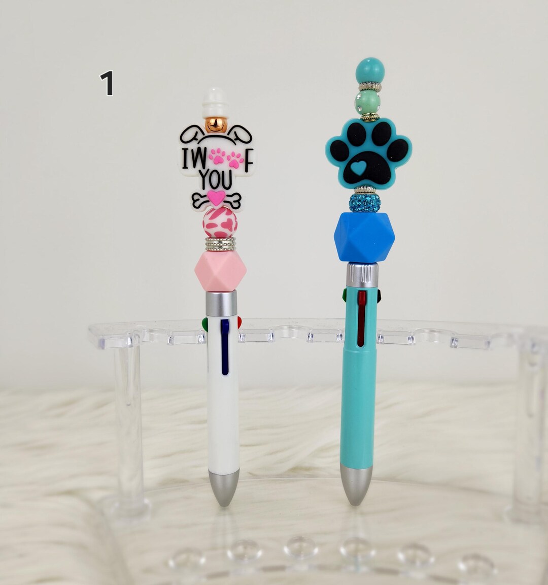 Handmade Beaded Writing Ink Pens/ Beadable Pens/ Beaded Ink Pens/ Focal ...