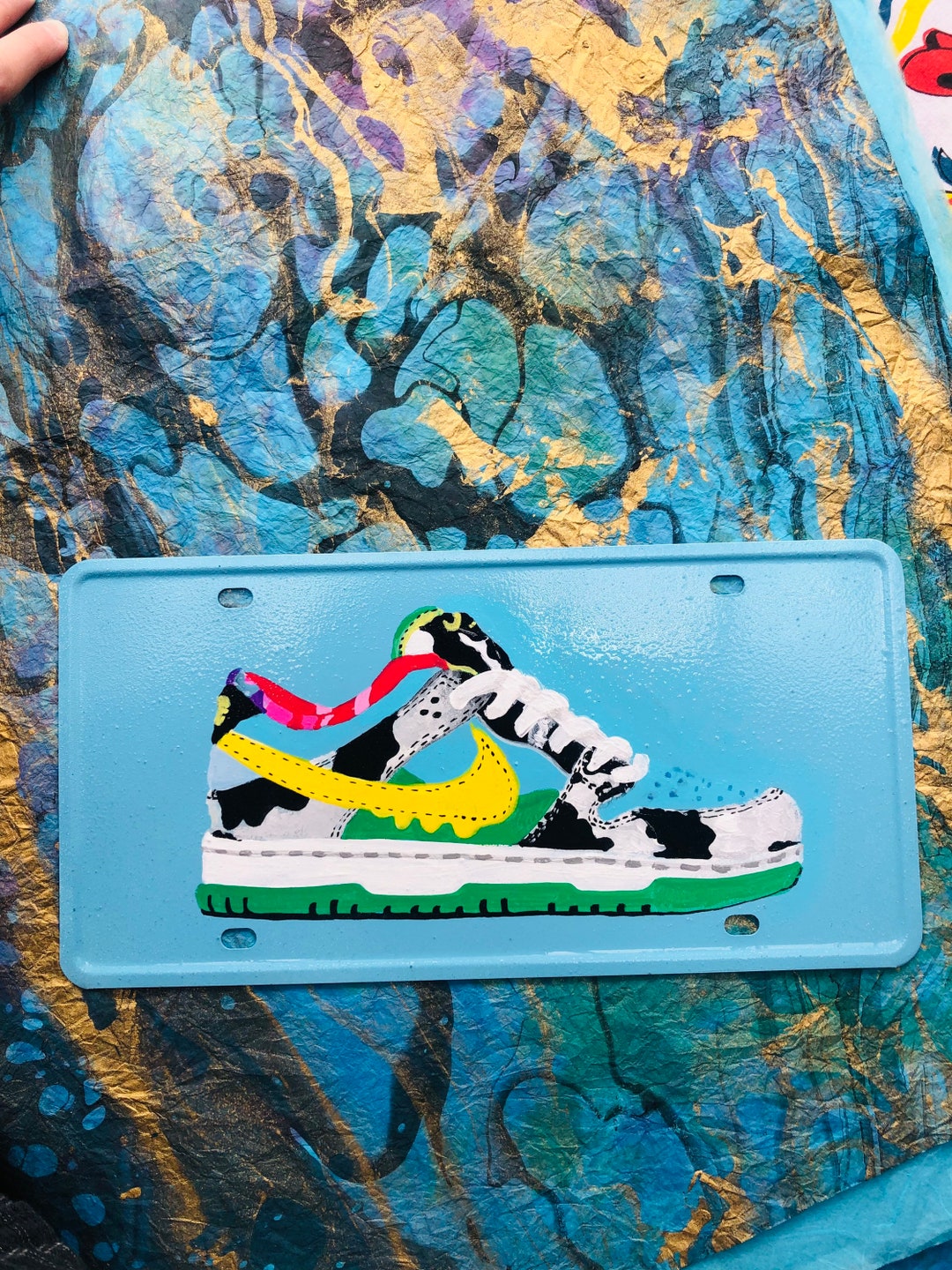 Ben and Jerry Dunks License Plate - Etsy