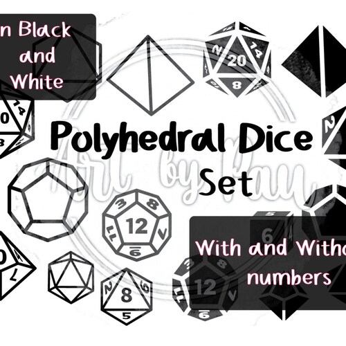 Bundle: Dnd Dice SVG Dungeons and Dragons Svg D20 Dice Dice - Etsy