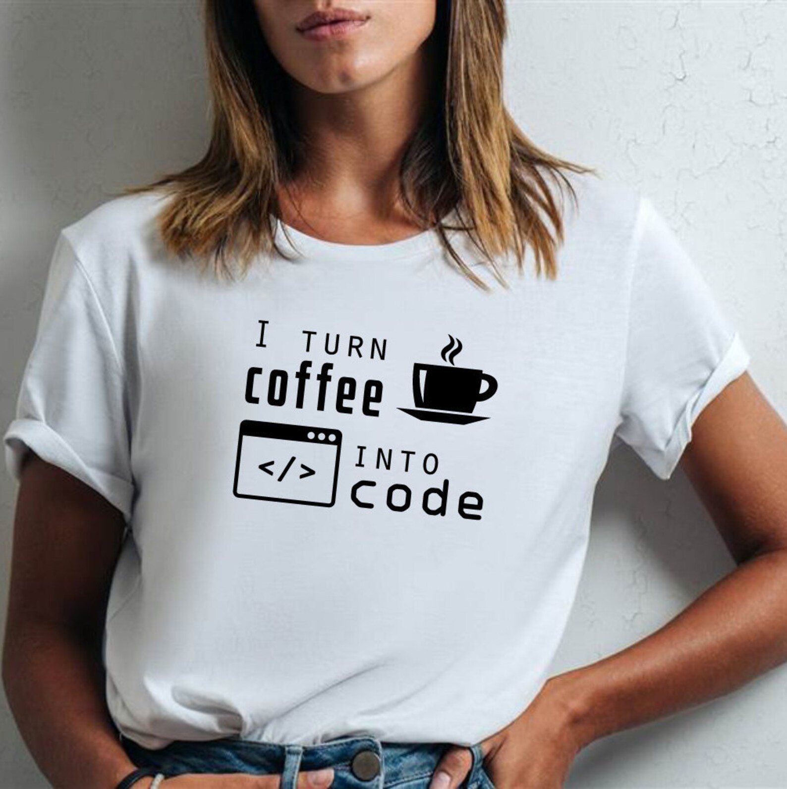 Programmer SVG PNG Pdf I Turn Coffee Into Code Cut File - Etsy