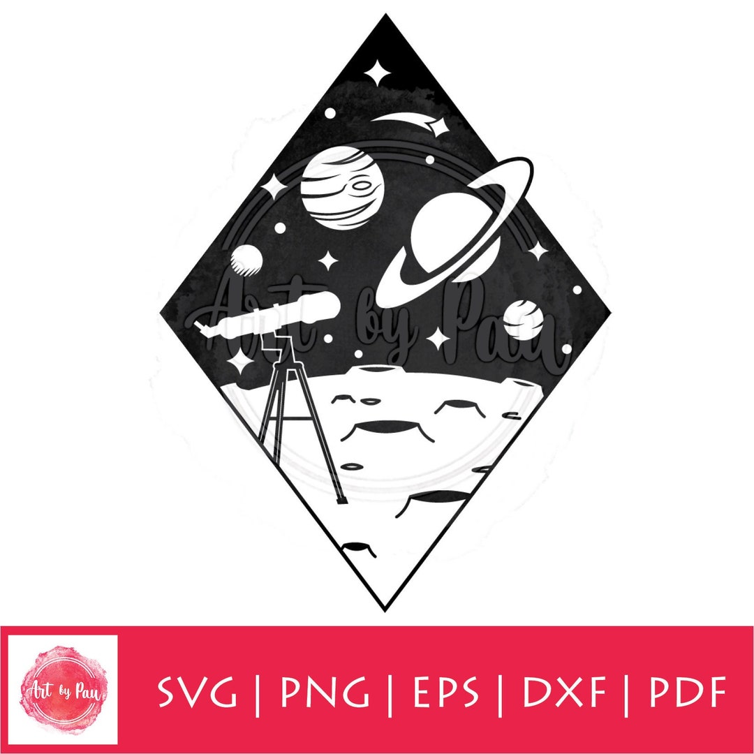 Astronomy SVG PNG PDF Astrophysics Svg Stars and Planets Svg Outer ...
