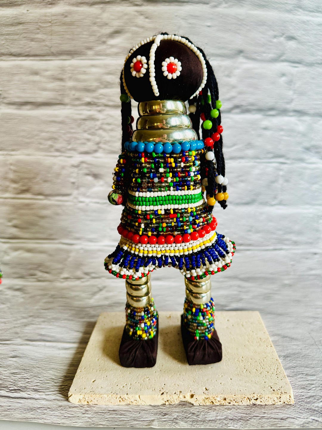 Beaded African Ndebele Fertility Doll – Handcrafted African Style ...