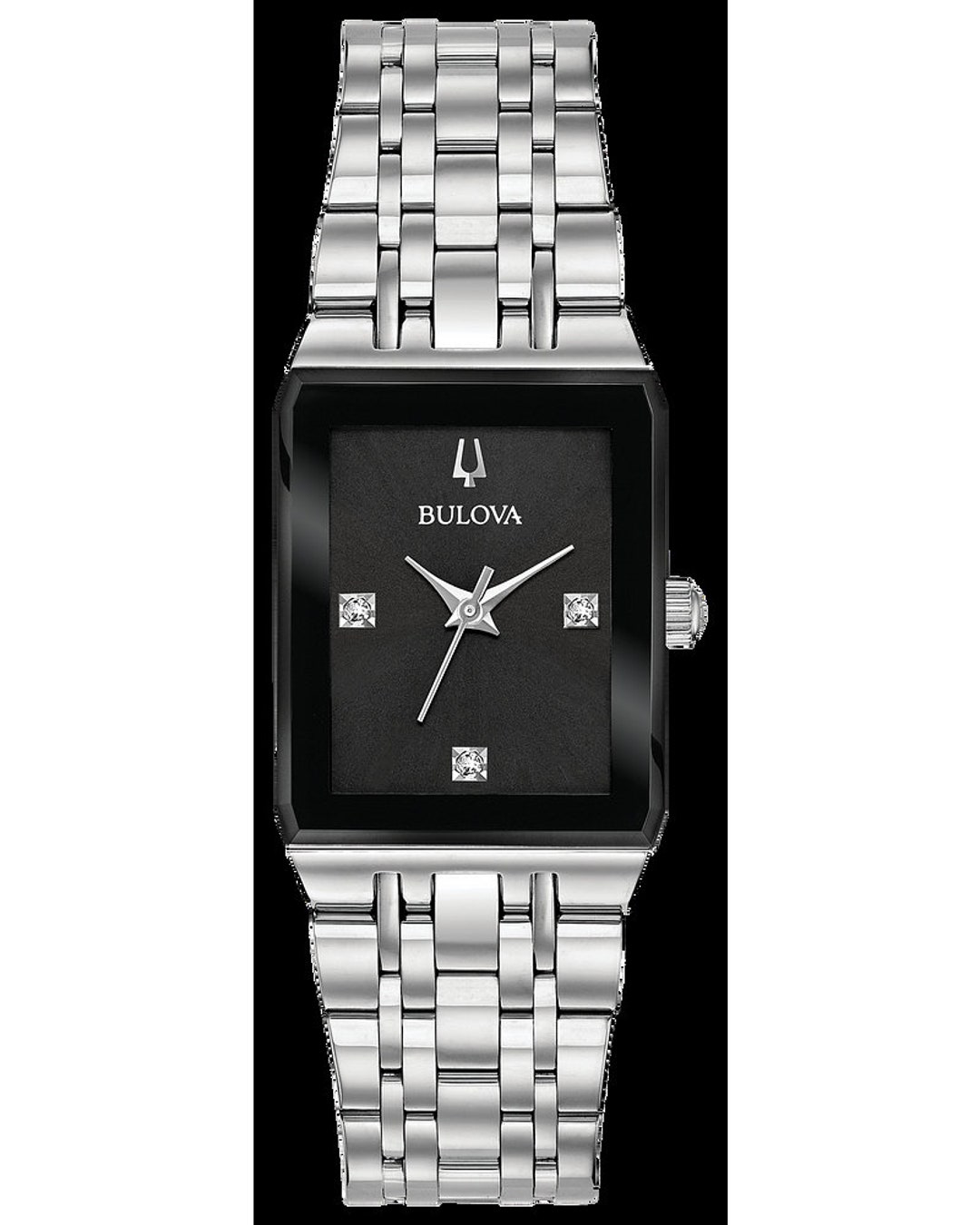Women's Bulova Watch, Women's Diamond Watch, Women's Rectangle Face ...