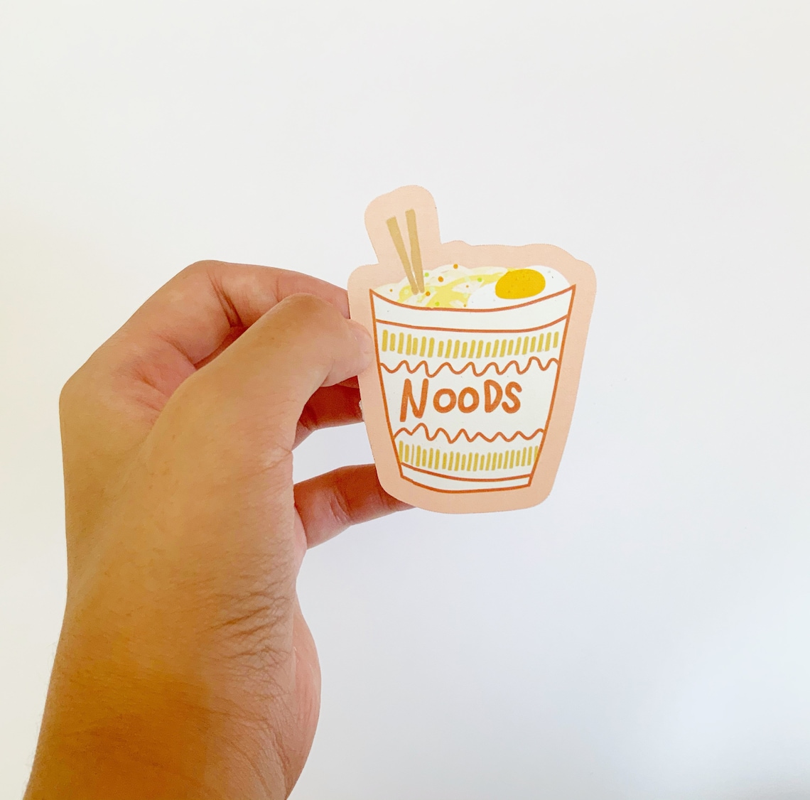 Instant Noodle Sticker noods Free Shipping Great for | Etsy