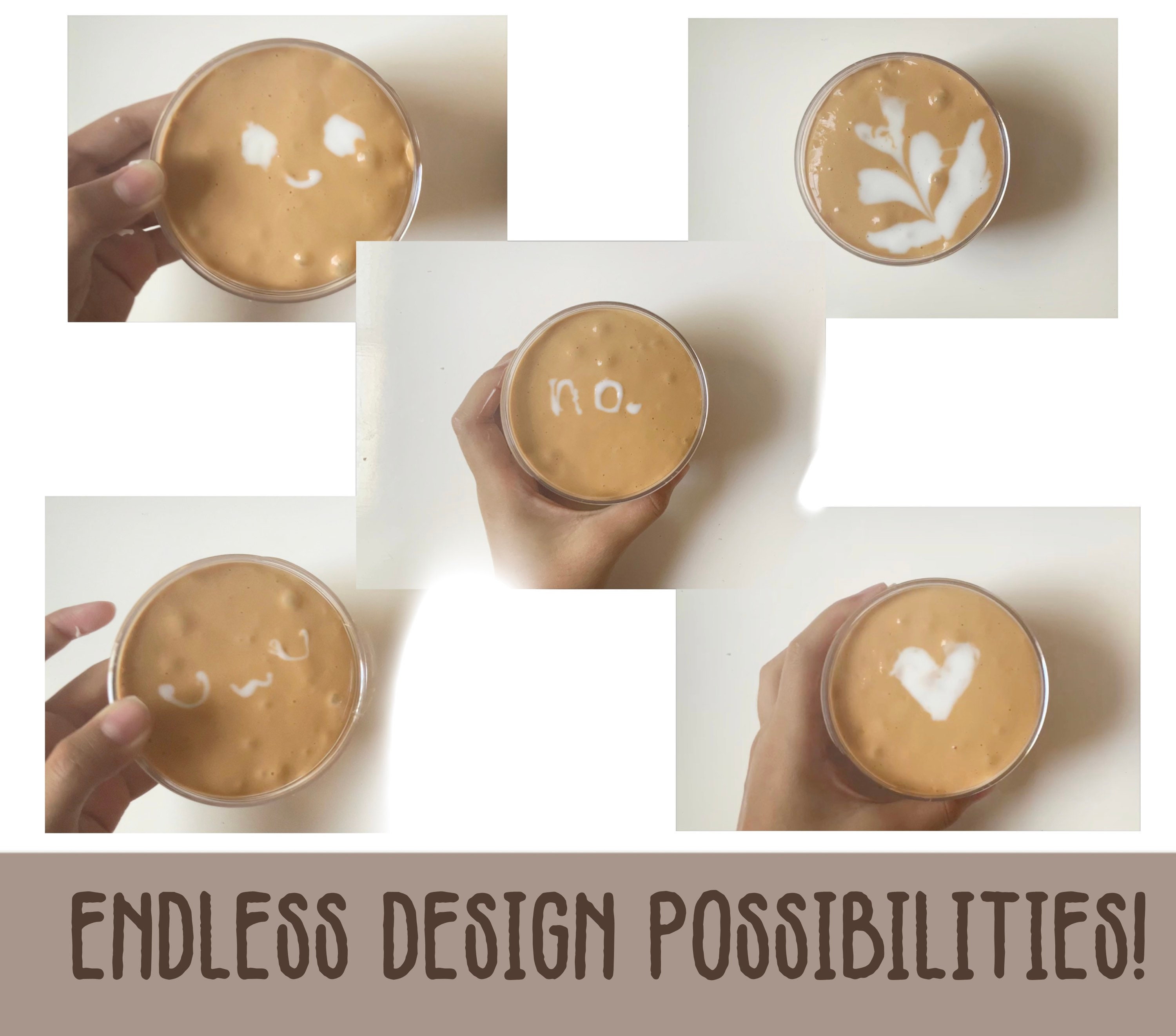 DIY Latte Art Slime Stretchy Creamy Clay Slime Make Your | Etsy