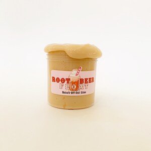Root Beer Float | Scented DIY Clay Slime - Etsy