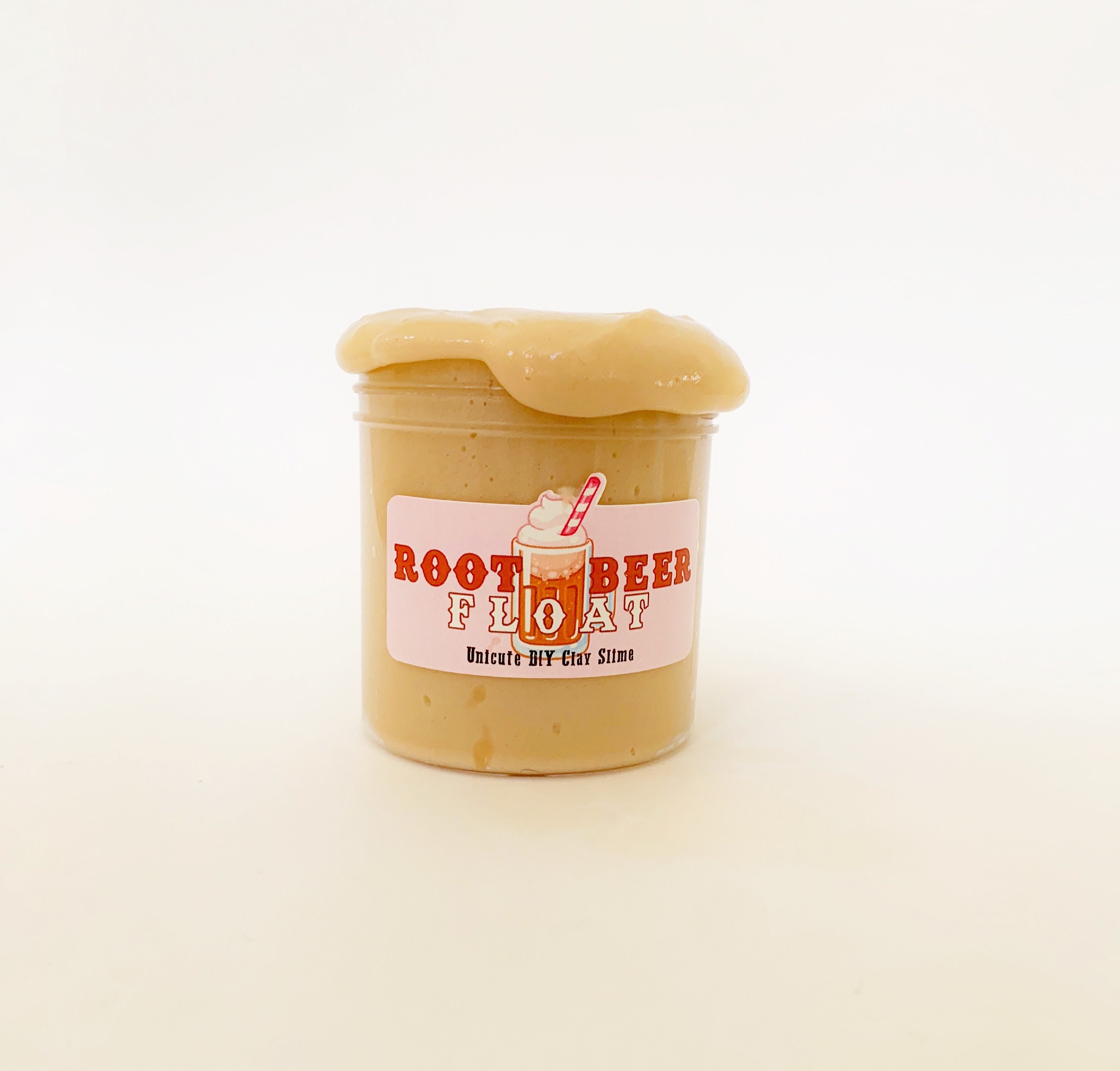 Root Beer Float | Scented DIY Clay Slime - Etsy