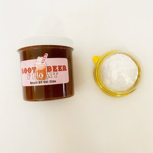 Root Beer Float | Scented DIY Clay Slime - Etsy