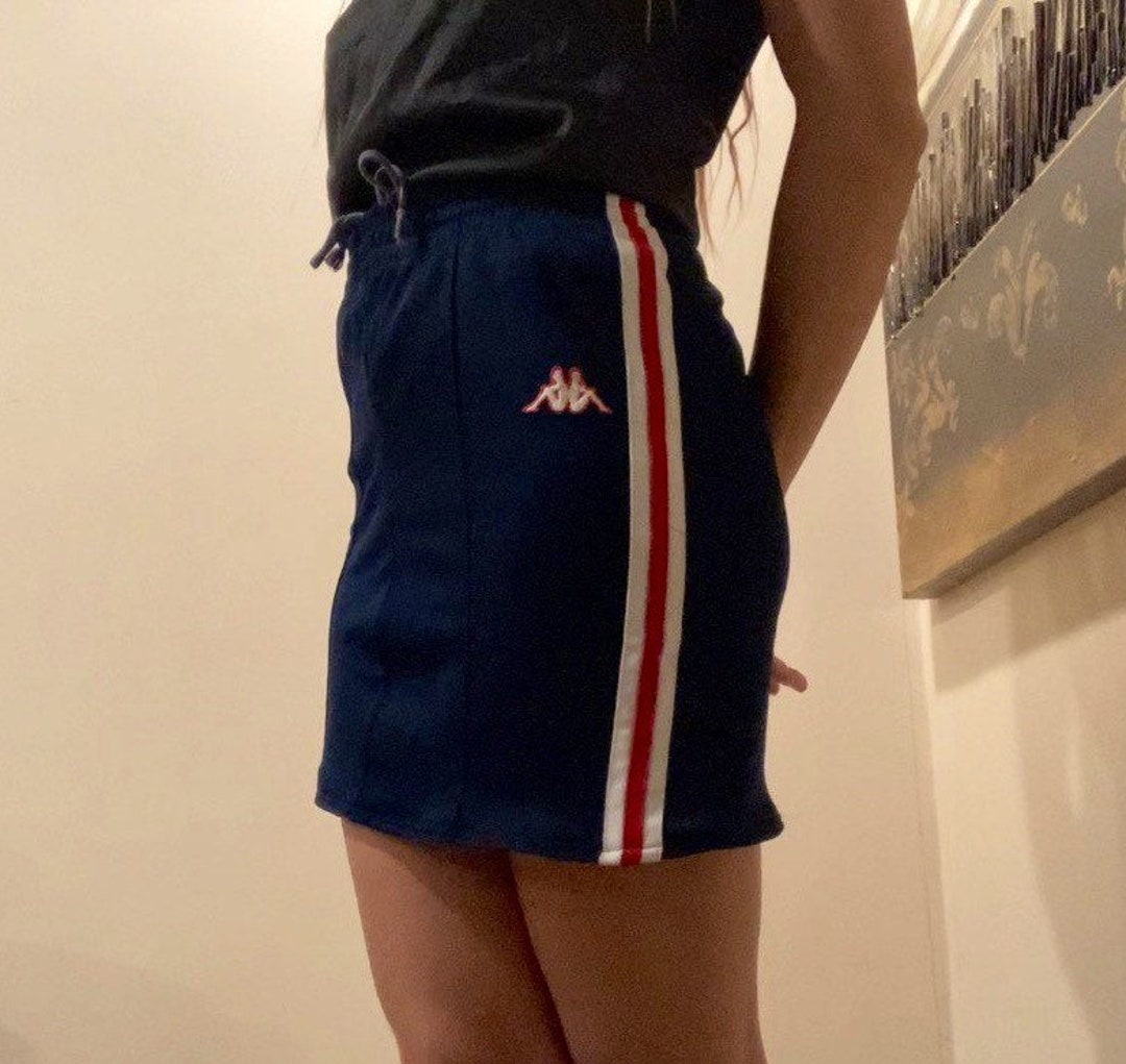 Vintage Restyled Mini Skirt Made From KAPPA Sweatpants 1990s - Etsy