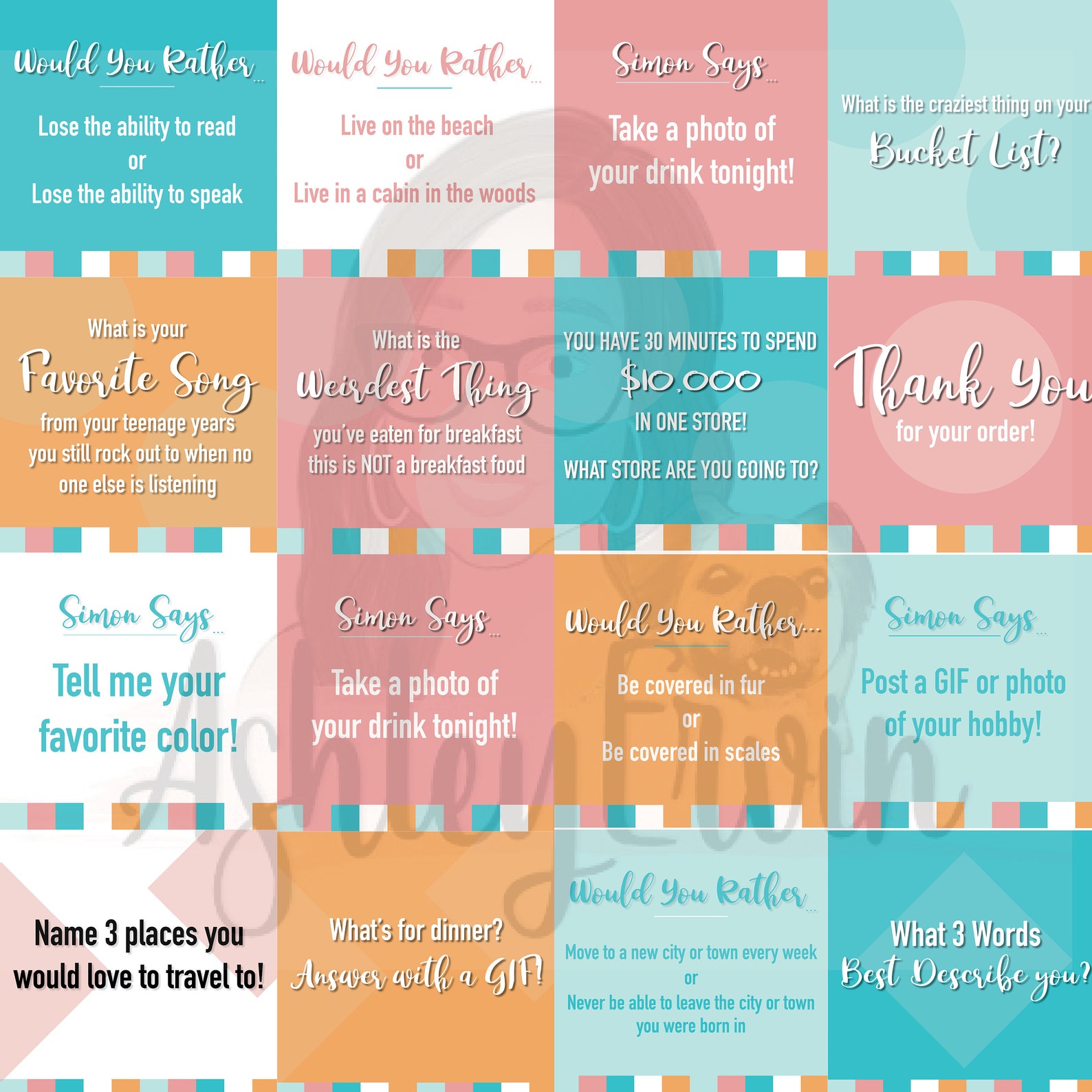 Vol. 1 Direct Sales Party Games Facebook Games Small - Etsy