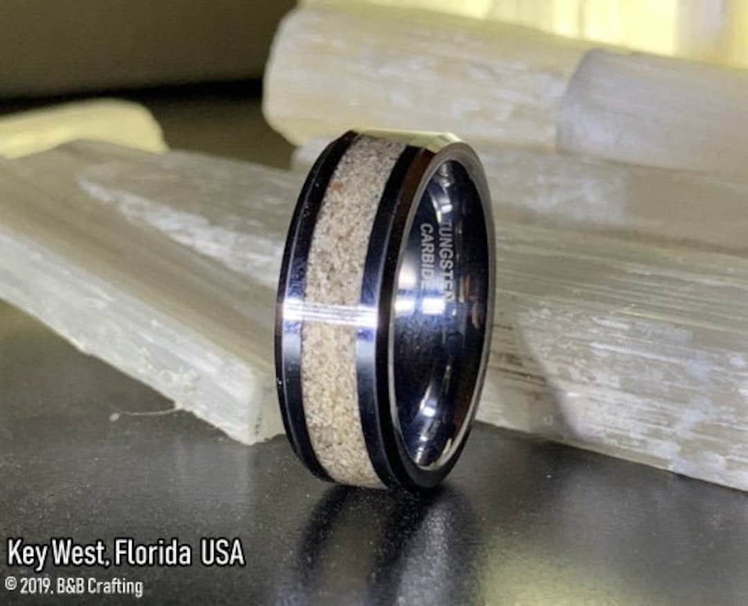 Sand or Ash Glow Ring - Etsy