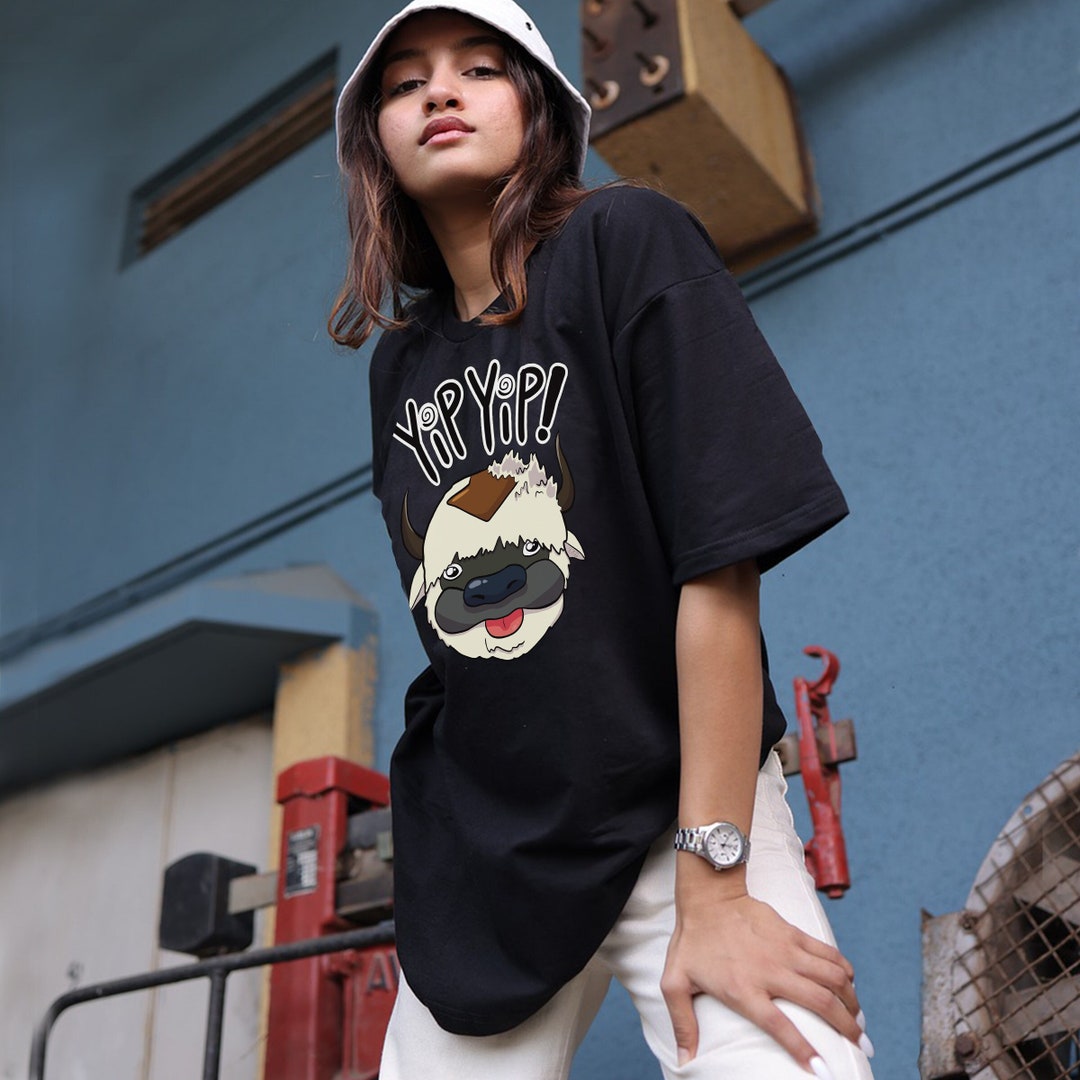 Yip Yip Flying Bison ATLA Graphic T-shirt - Etsy