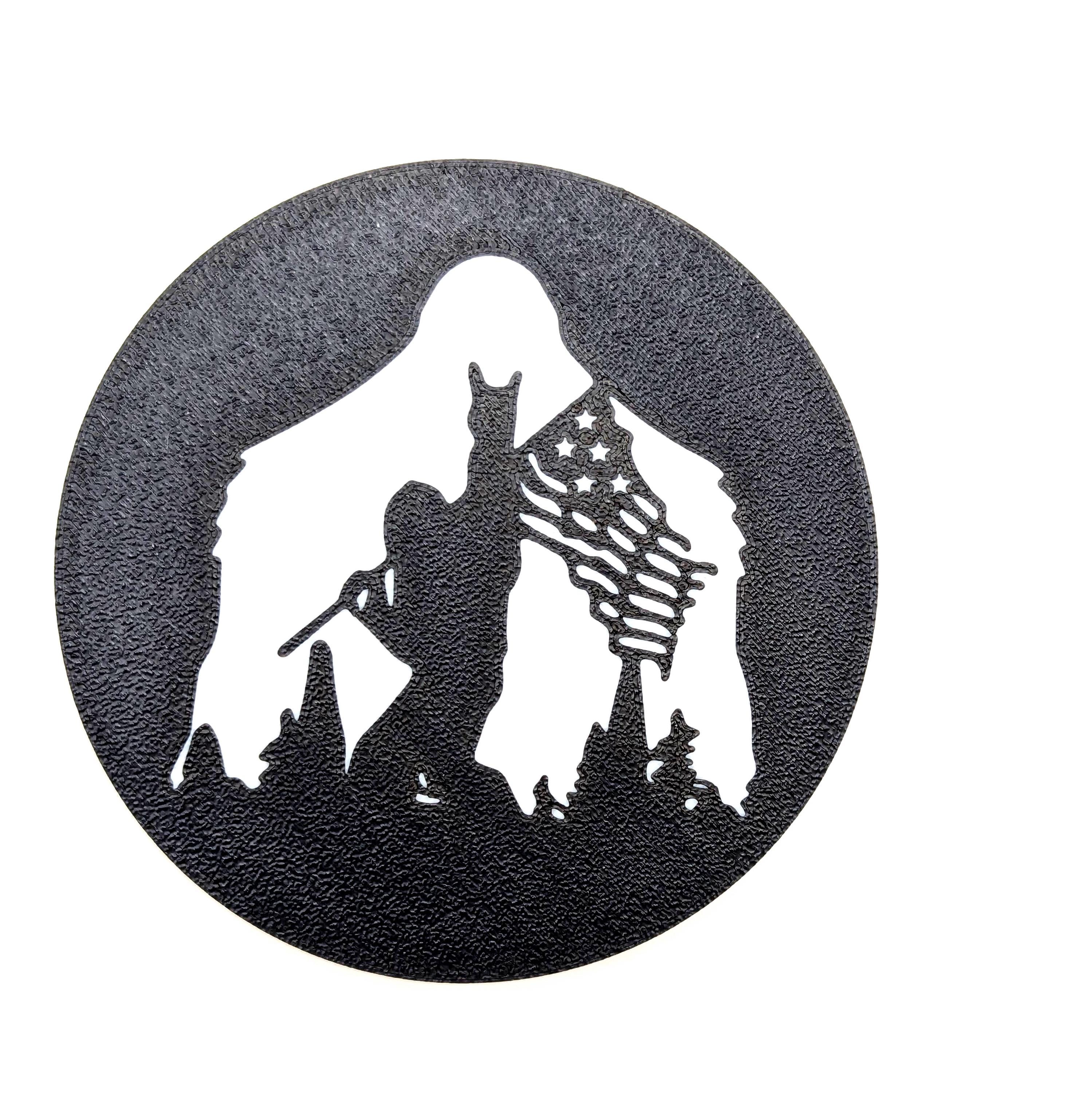3D Printed Yeti Drink Coasters - Bigfoot, Sasquatch - Set of 4 With ...