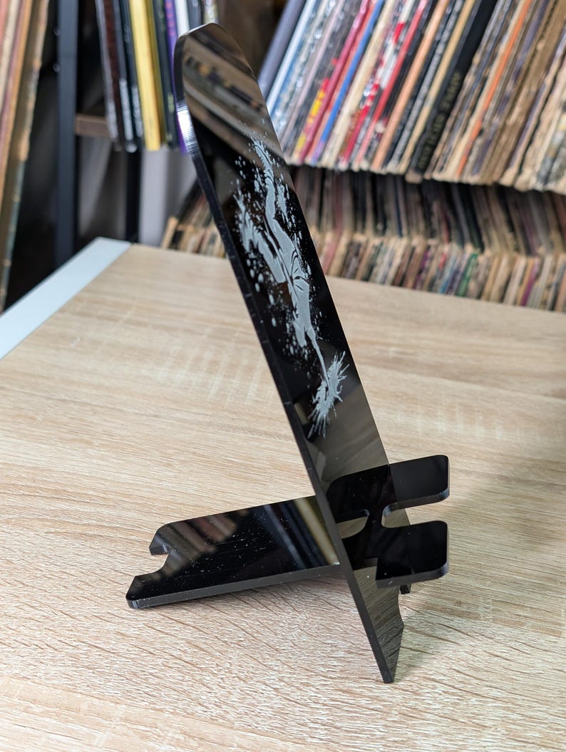 Breakdance Phone Holder Laser Cut Acrylic – Break Dancer Engraved Stand ...