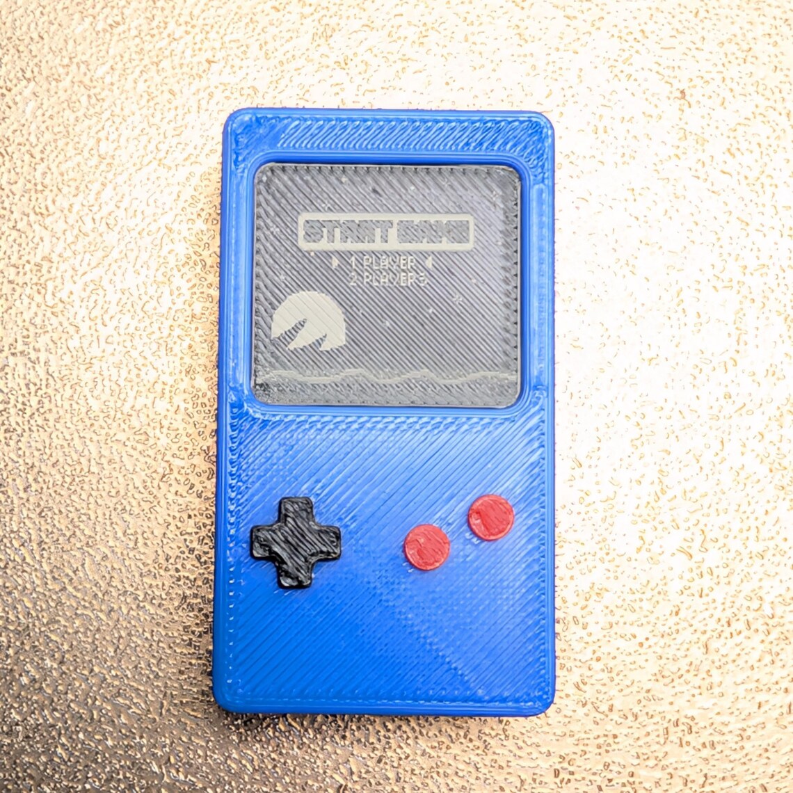 Retro Handheld Game Fidget Slider: Laser Engraved Magnetic 3D Printed ...