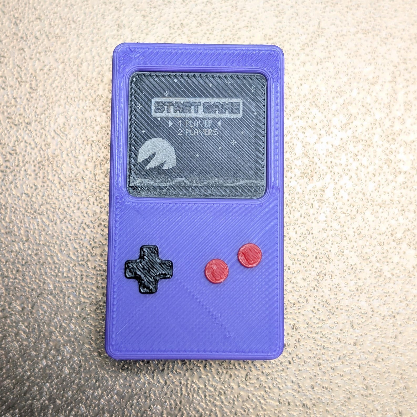 Retro Handheld Game Fidget Slider: Laser Engraved Magnetic 3D Printed ...
