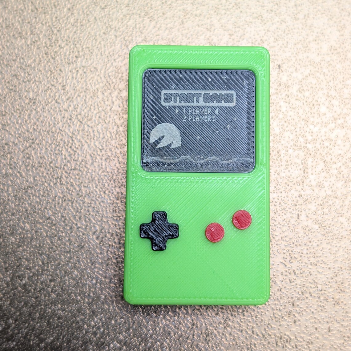 Retro Handheld Game Fidget Slider: Laser Engraved Magnetic 3D Printed ...