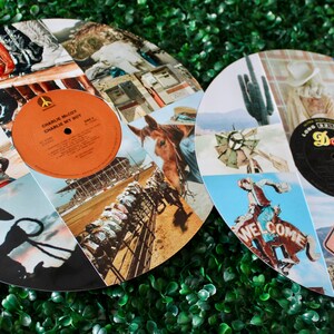 Western Cowgirl Rodeo Decor/ Custom Vinyl Records/ Personalized Family ...