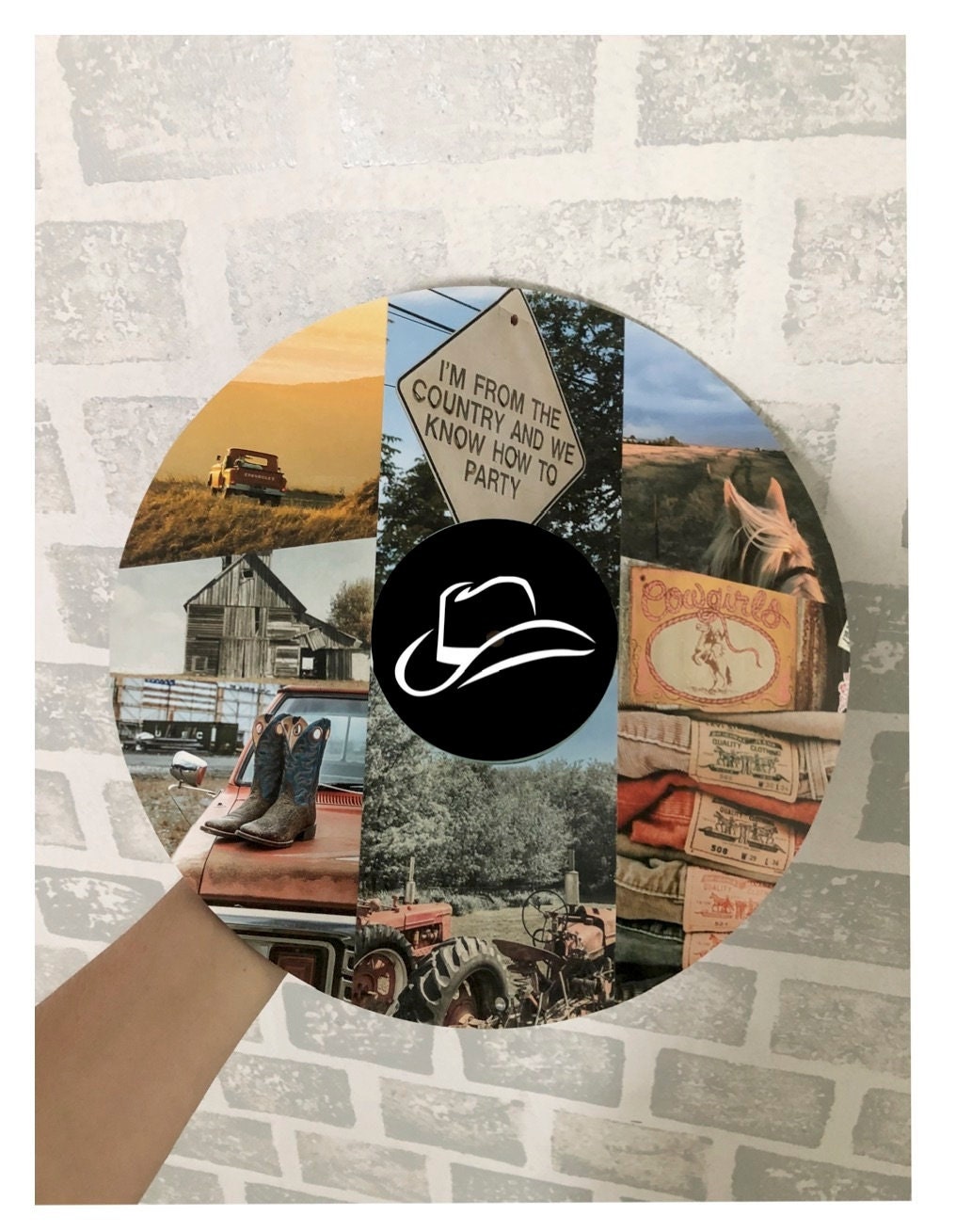 Western Country Vibe Decor/ Custom Vinyl Records/ Personalized - Etsy