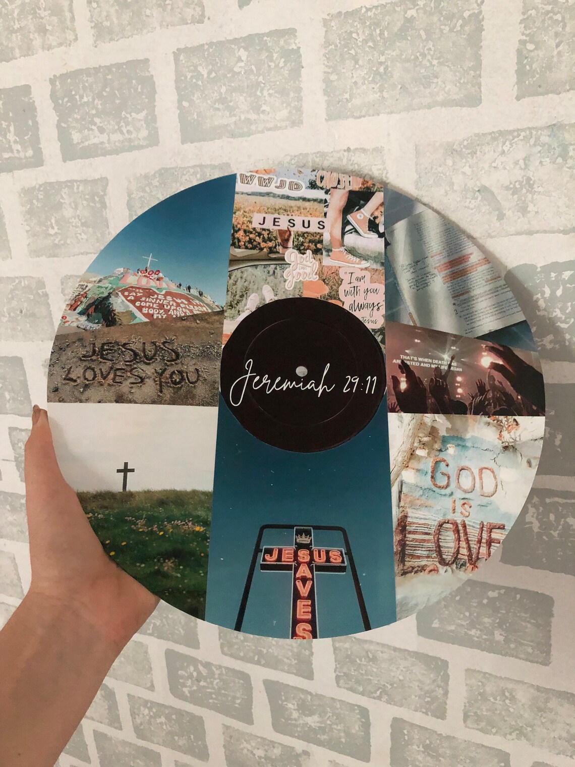 Christian Jesus Bible Decor/ Custom Vinyl Records/ - Etsy