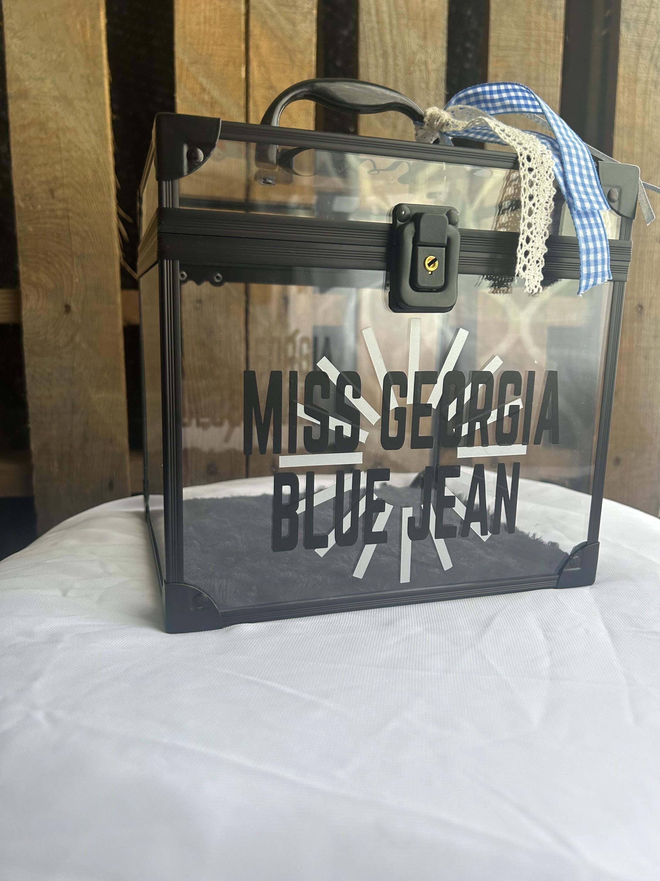 Pageant Crown Box, Custom Titleholder Crown Box, Crown Box, Tiara Box ...