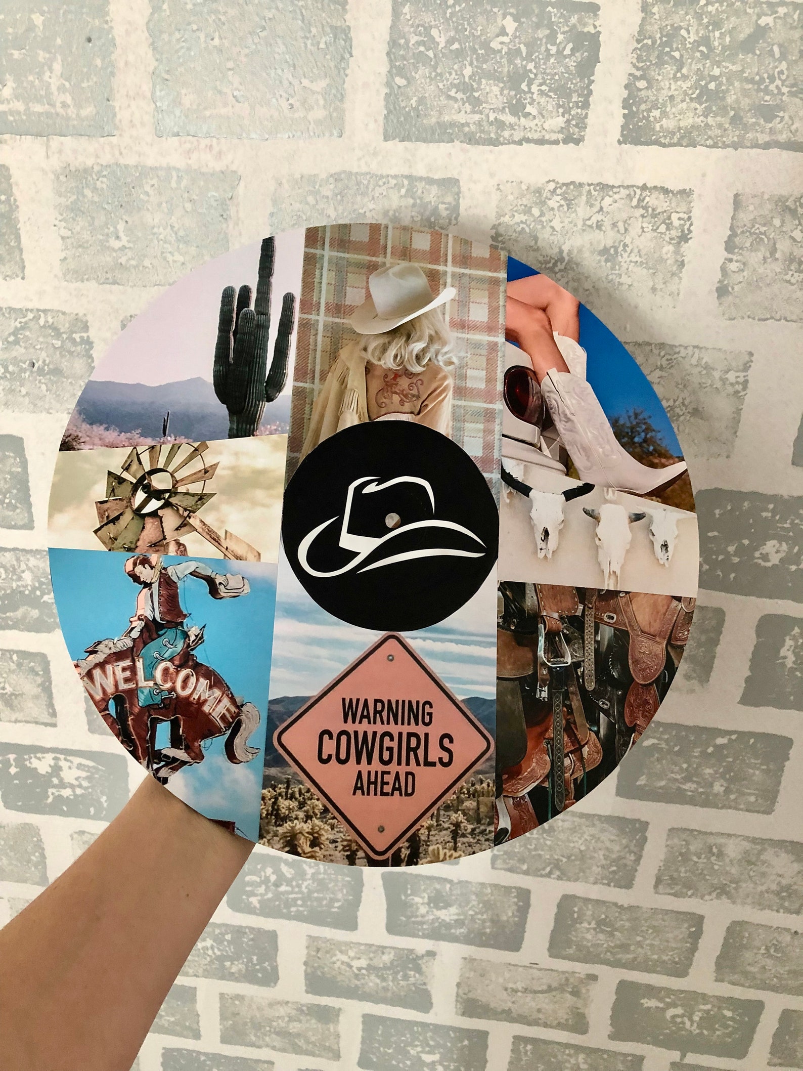 Western Cowgirl Rodeo Decor/ Custom Vinyl Records/ - Etsy