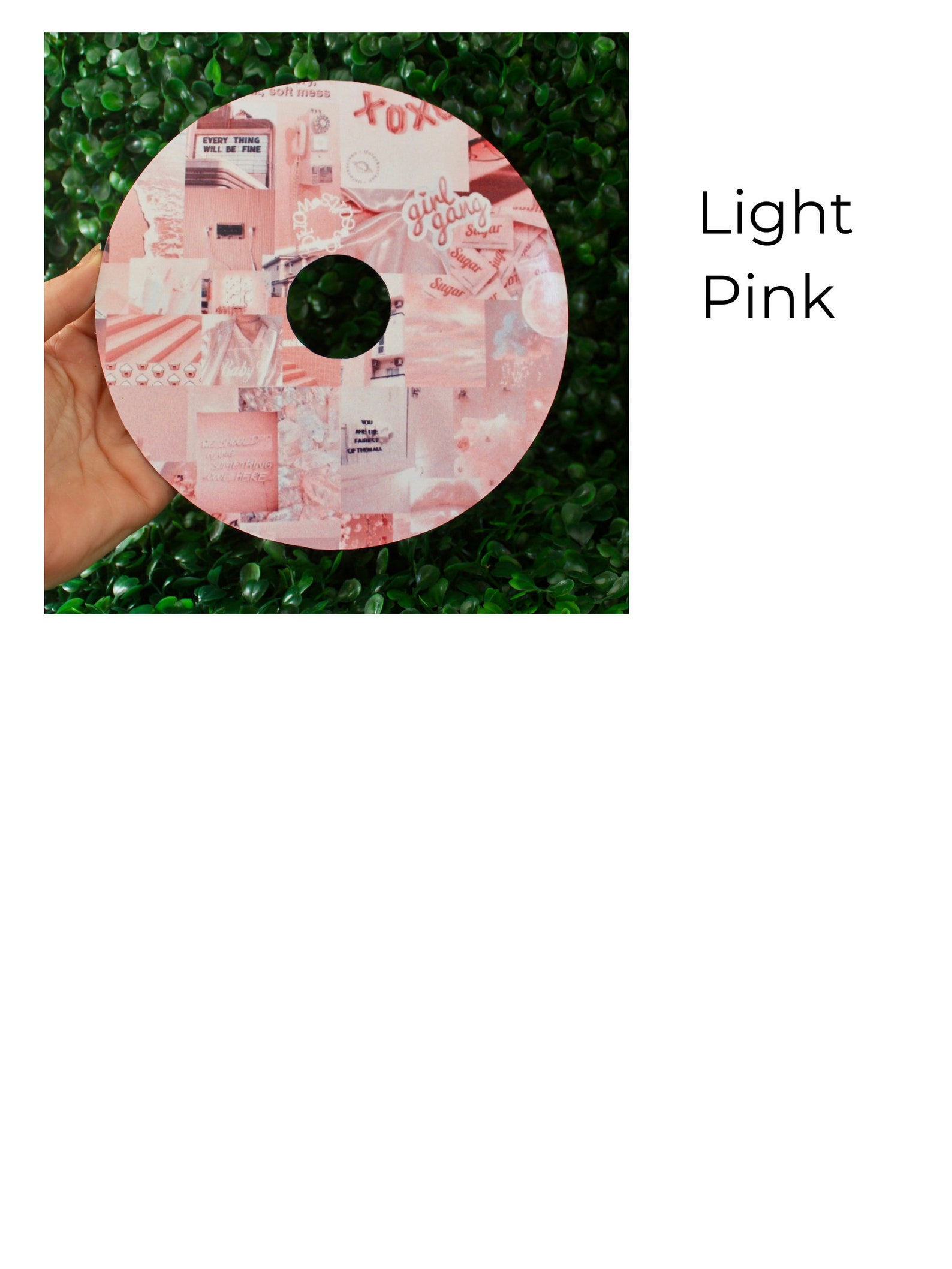 Collage Vinyl Mini Records/ Aesthetic Personalized Wall Decor/ - Etsy