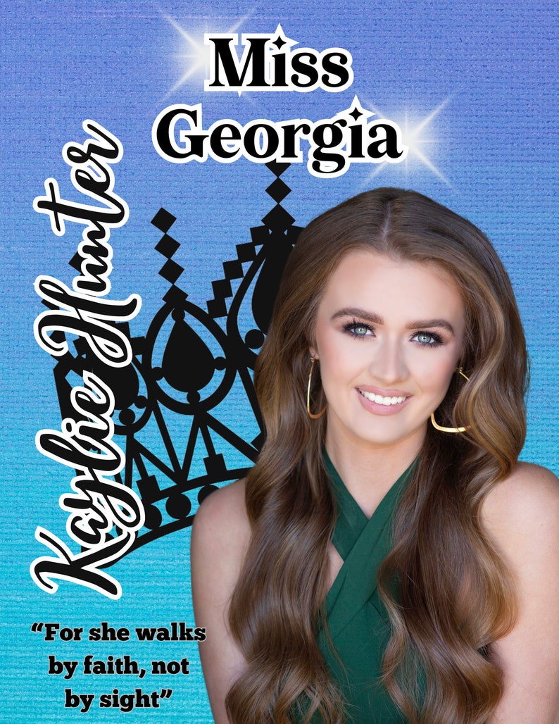 Custom Pageant Ad Pages, Pageant Program Book Page, Pageant Ad ...