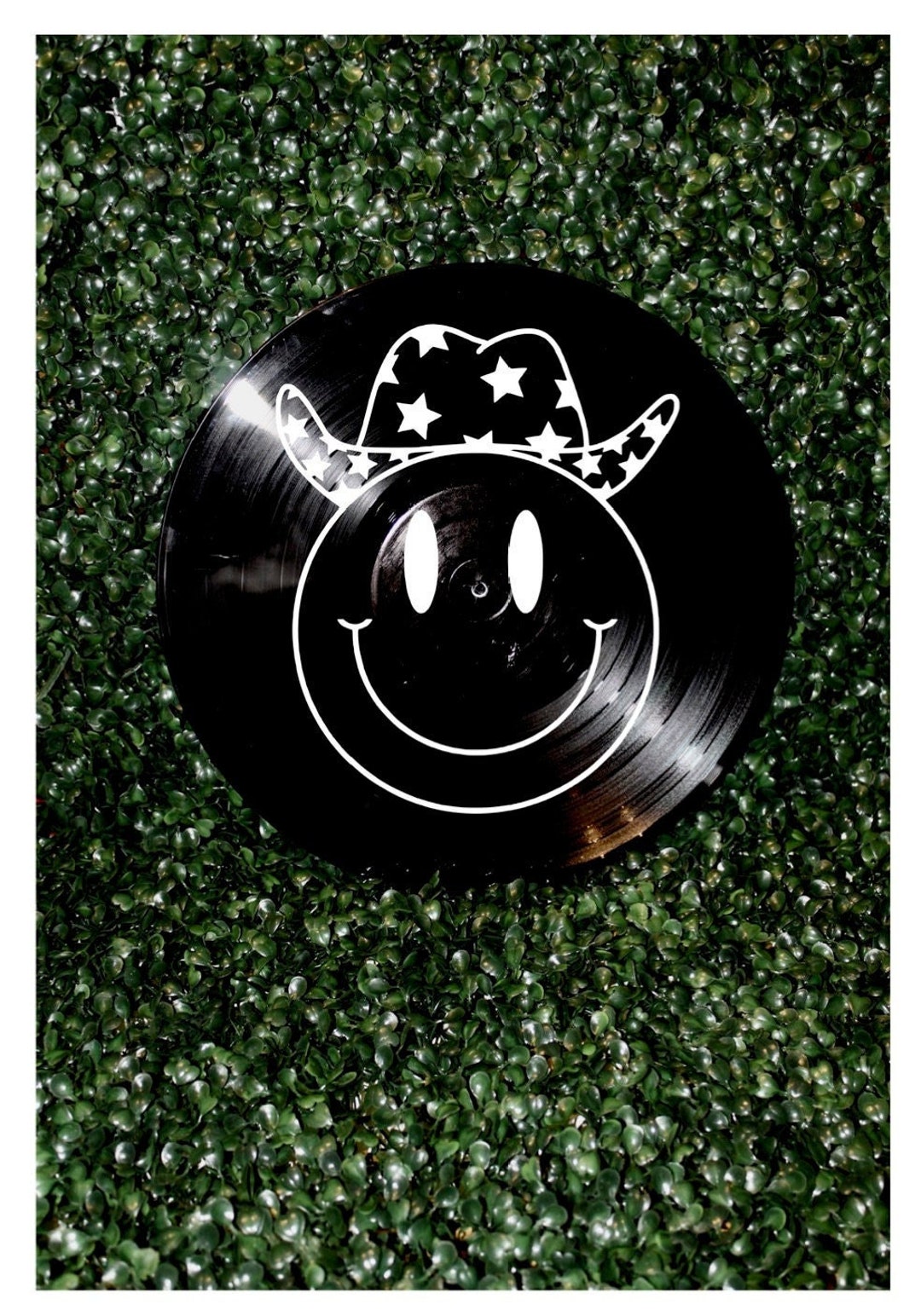 Cowgirl Smiley Face Western Gift/rodeo Decor/personalized Wall Decor ...