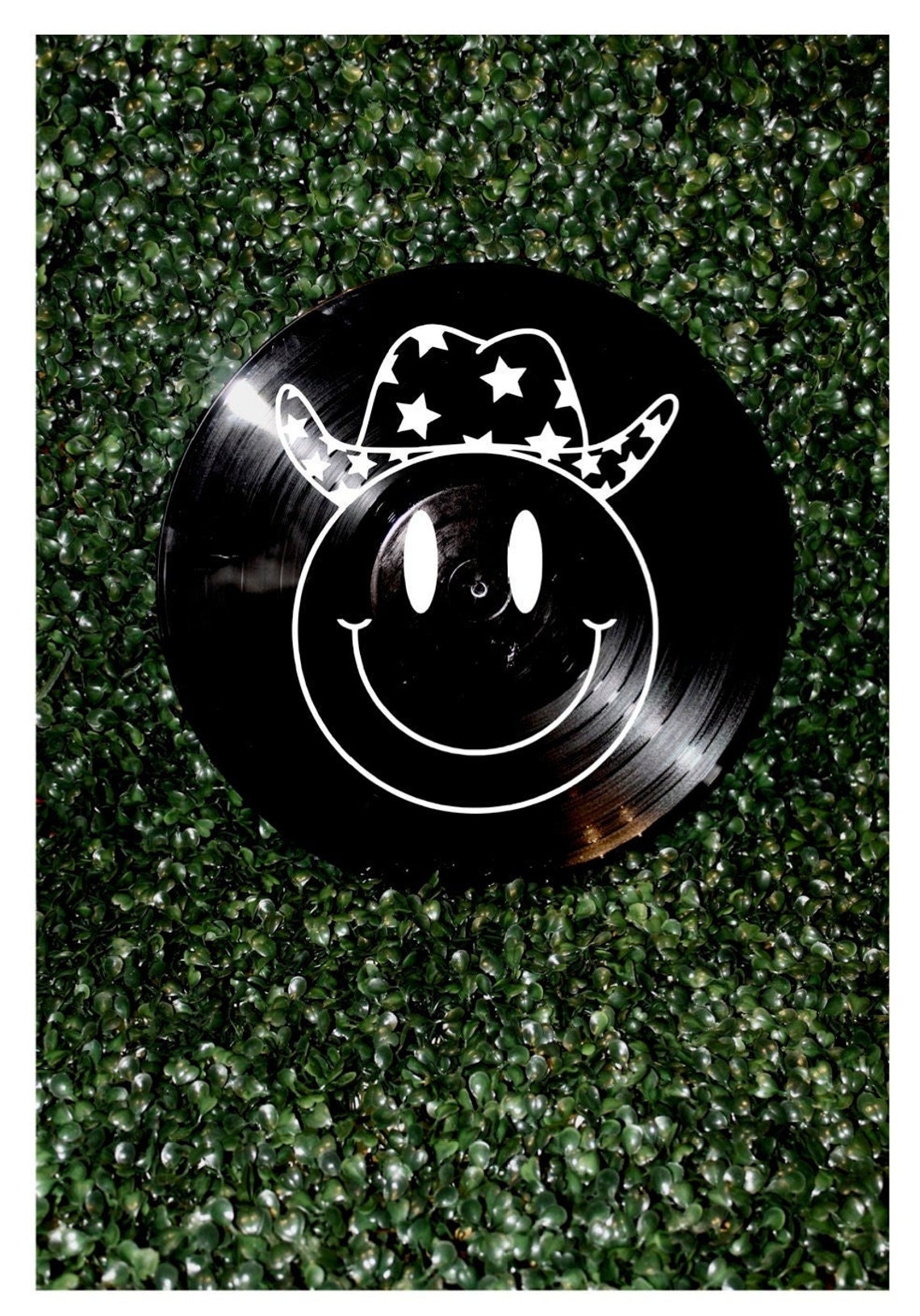 Cowgirl Smiley Face Western Gift/rodeo Decor/personalized Wall Decor ...